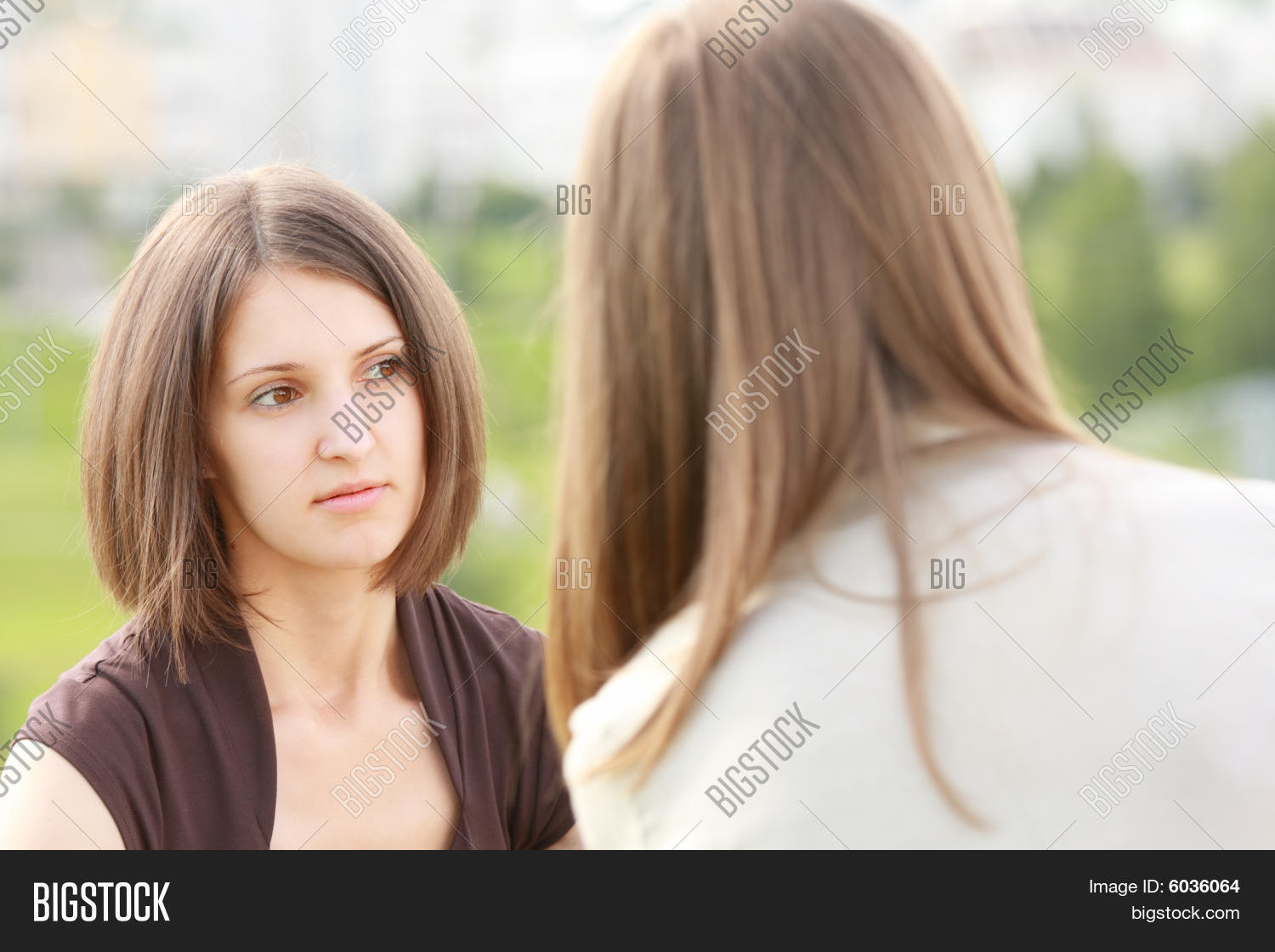 Serious Conversation Image & Photo (Free Trial) | Bigstock
