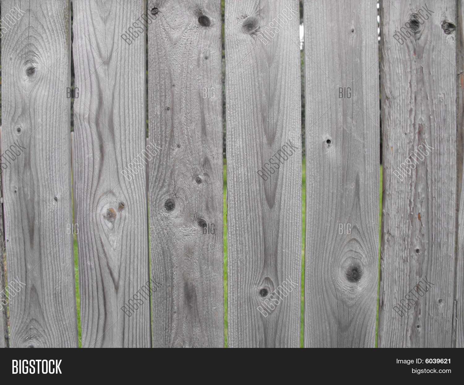 Weathered Wood Fence