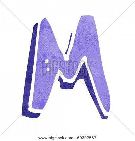 Cartoon Letter M Vector & Photo (Free Trial) | Bigstock