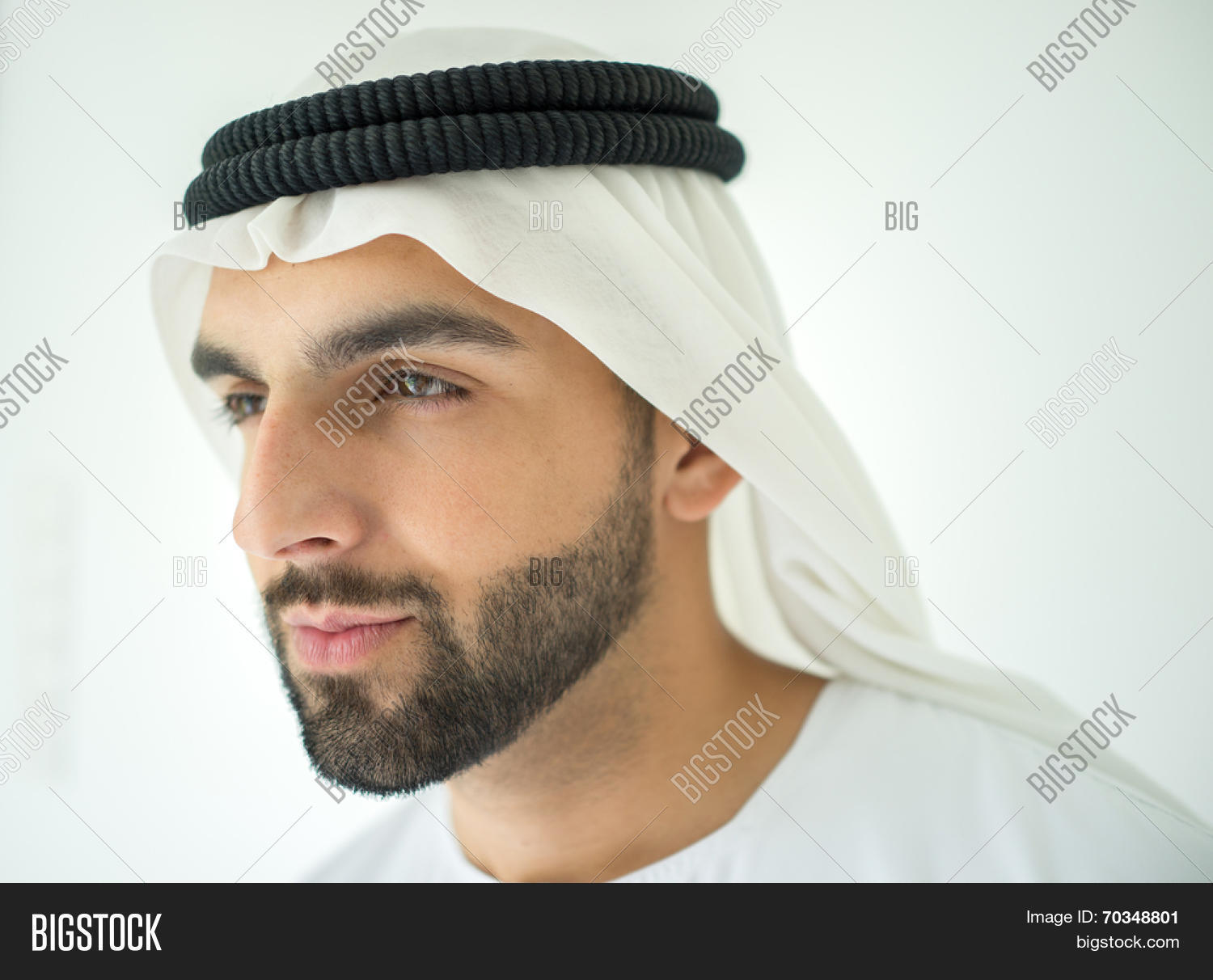 Arabian Man Profile Image & Photo (Free Trial) | Bigstock