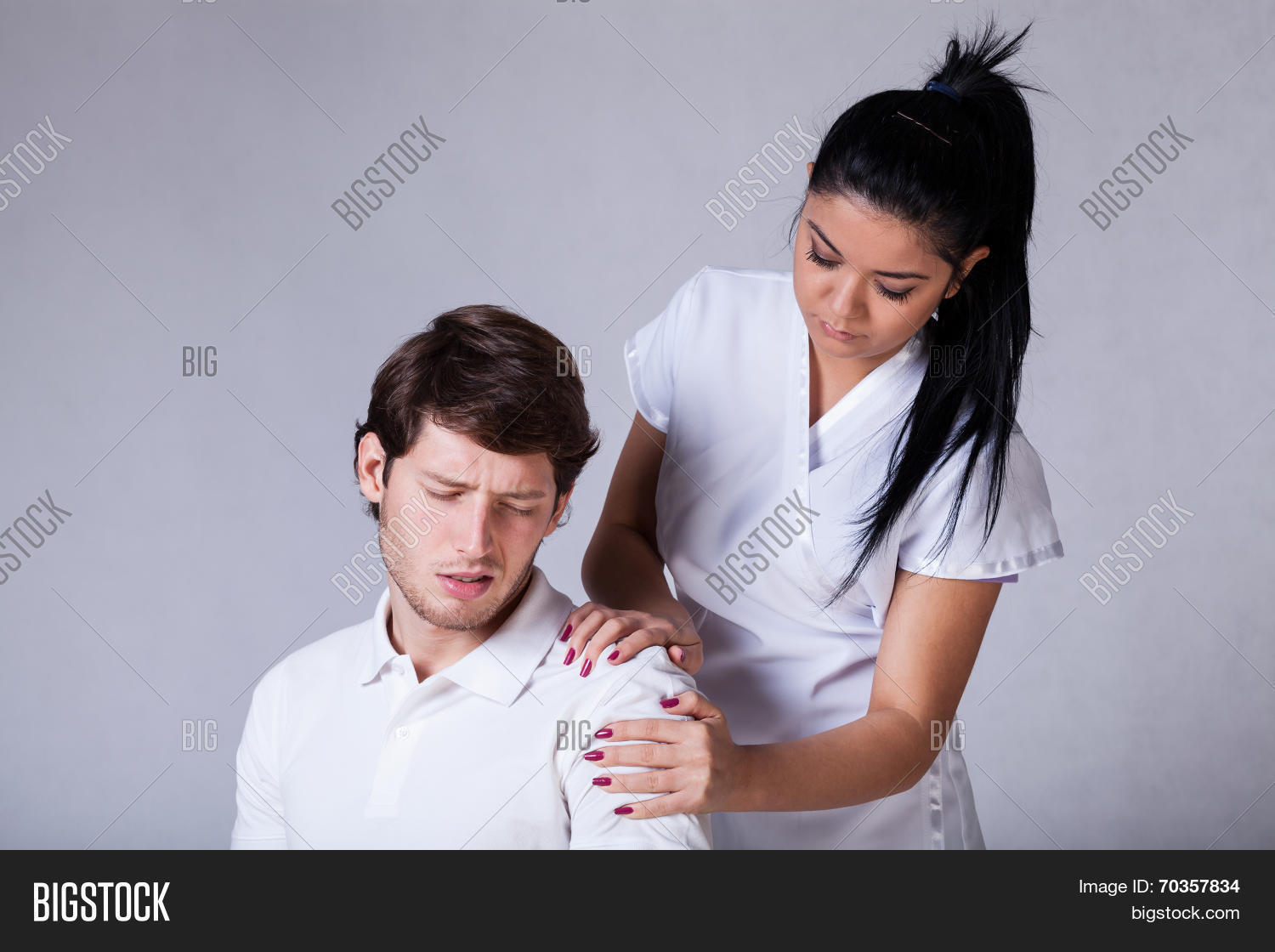 Patient Painful Image & Photo (Free Trial) | Bigstock