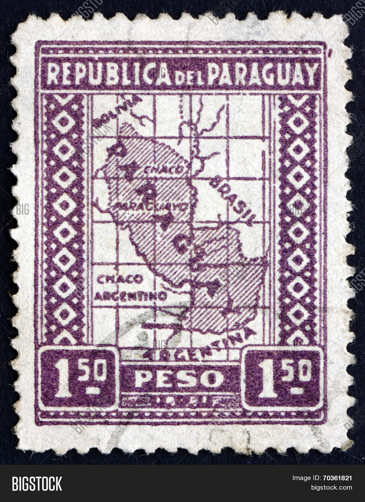 Postage Stamp Paraguay Image & Photo (Free Trial) | Bigstock