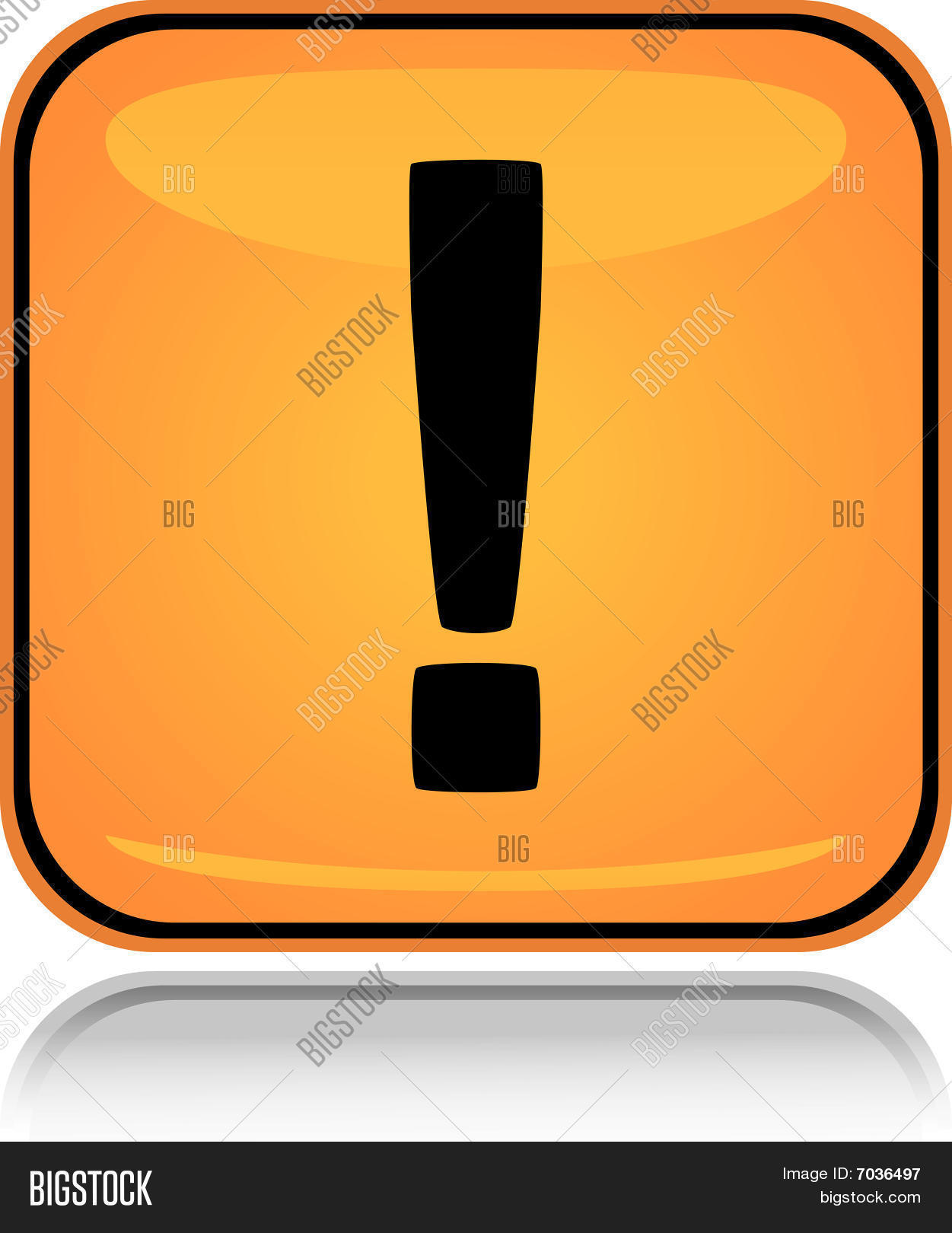 Yellow Square Sign Vector & Photo (Free Trial) | Bigstock