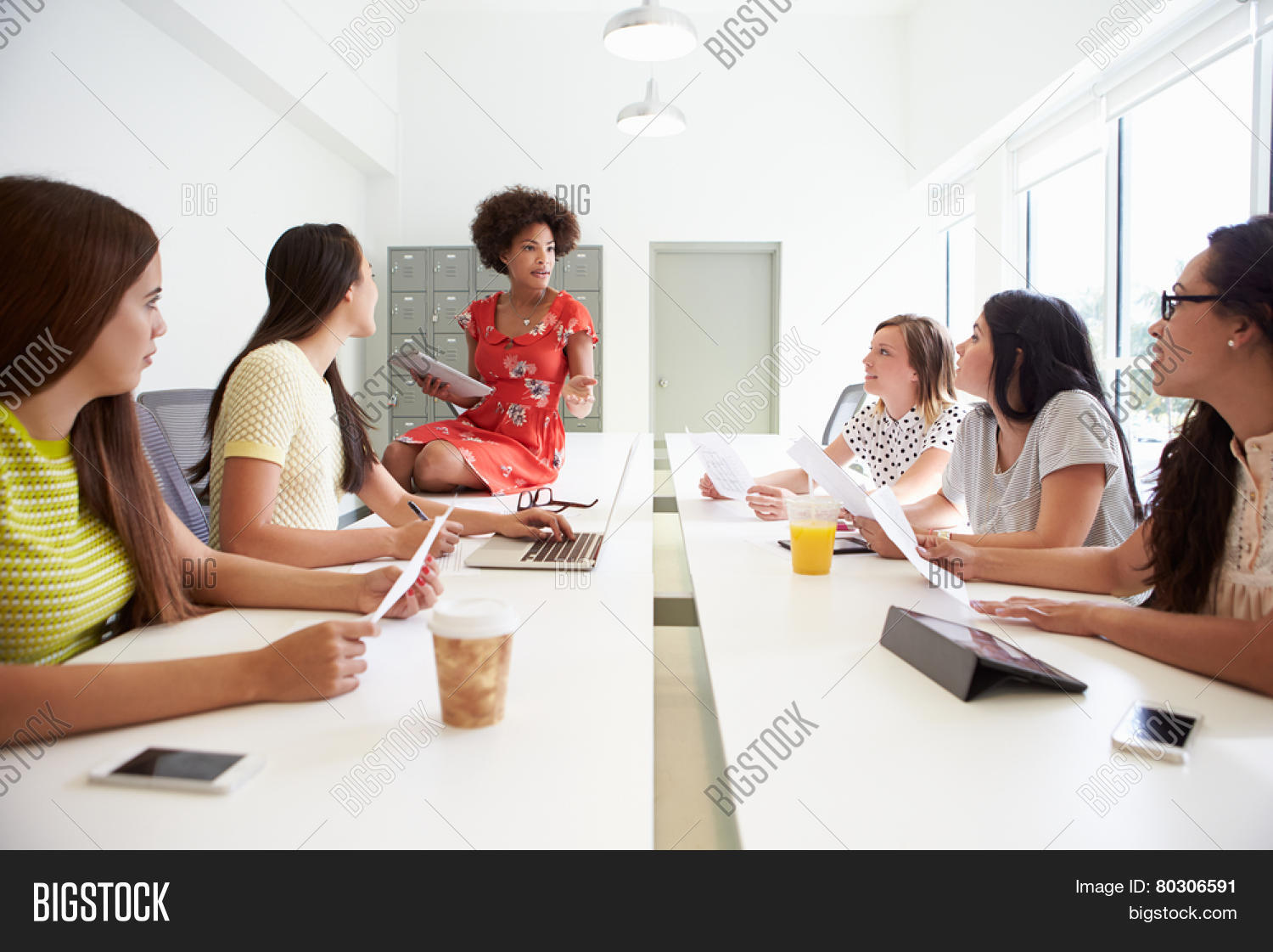 Group Women Working Image & Photo (Free Trial) | Bigstock