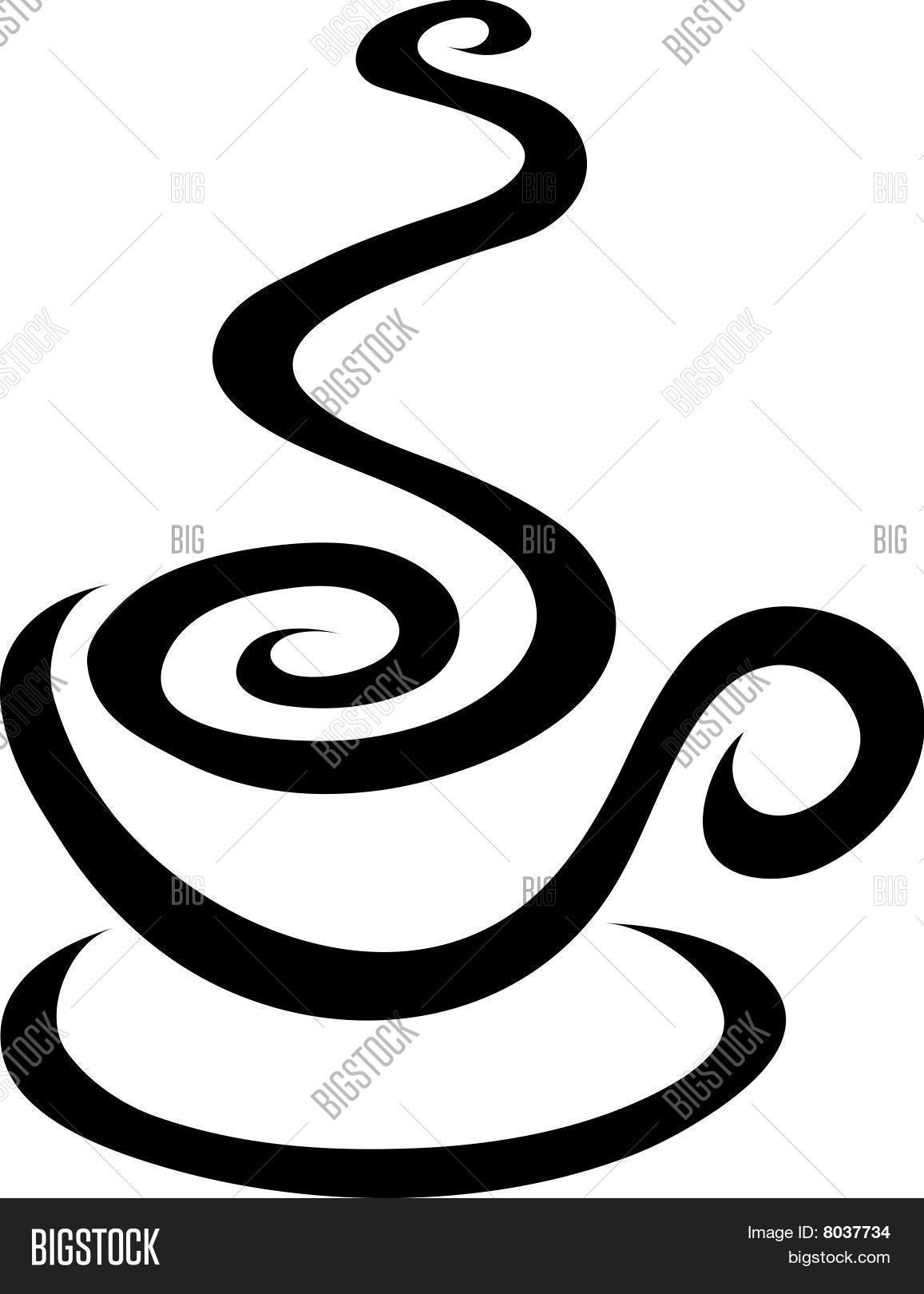 Black Coffee Icon Vector & Photo (Free Trial) | Bigstock