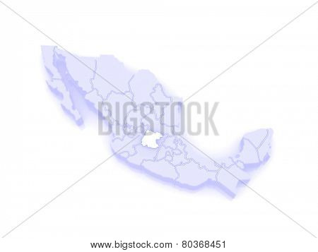 Map Guanajuato. Mexico Image & Photo (Free Trial) | Bigstock