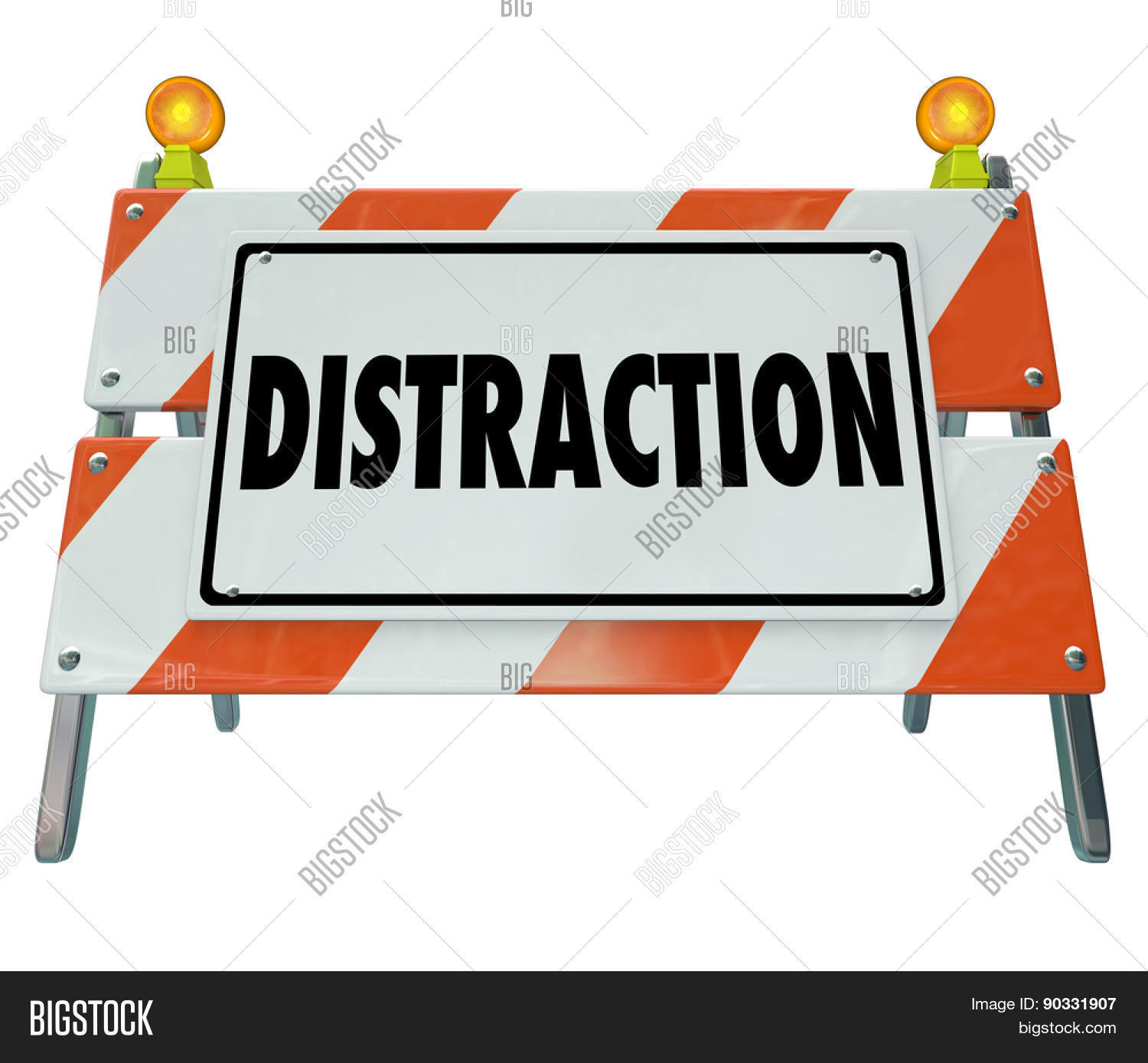 Distraction Word On Image & Photo (Free Trial) | Bigstock