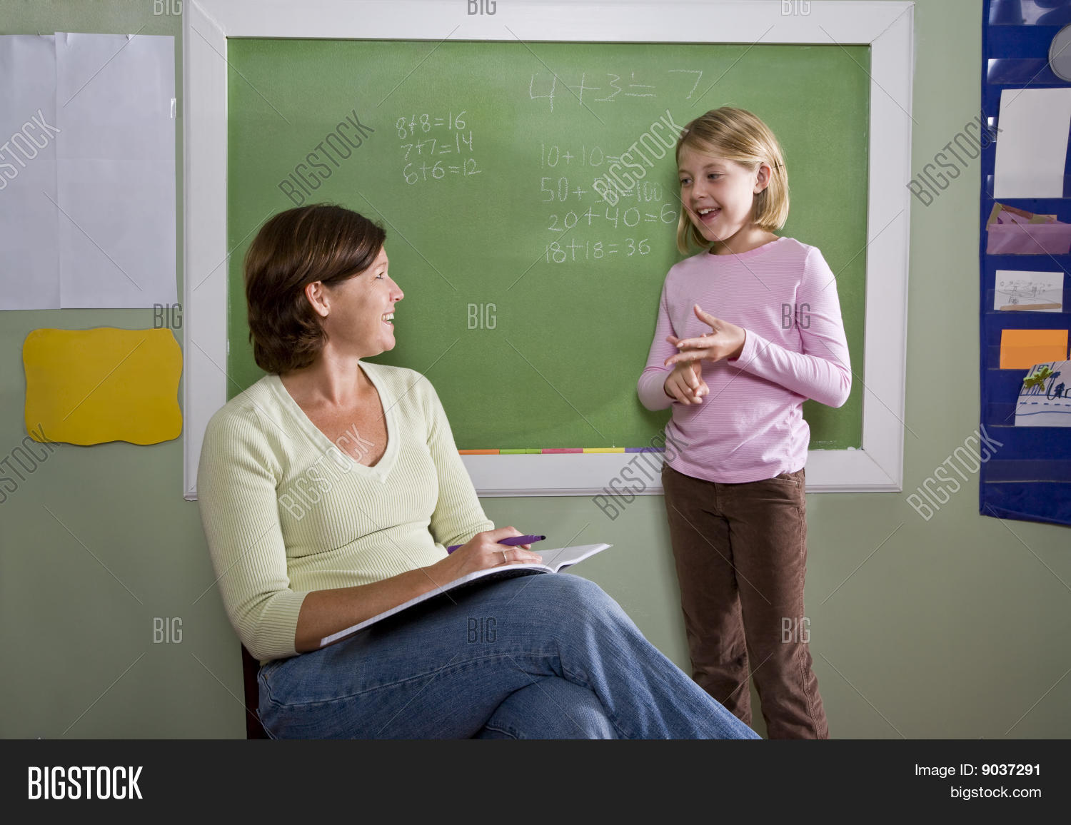 School Girl Teacher By Image & Photo (Free Trial) | Bigstock