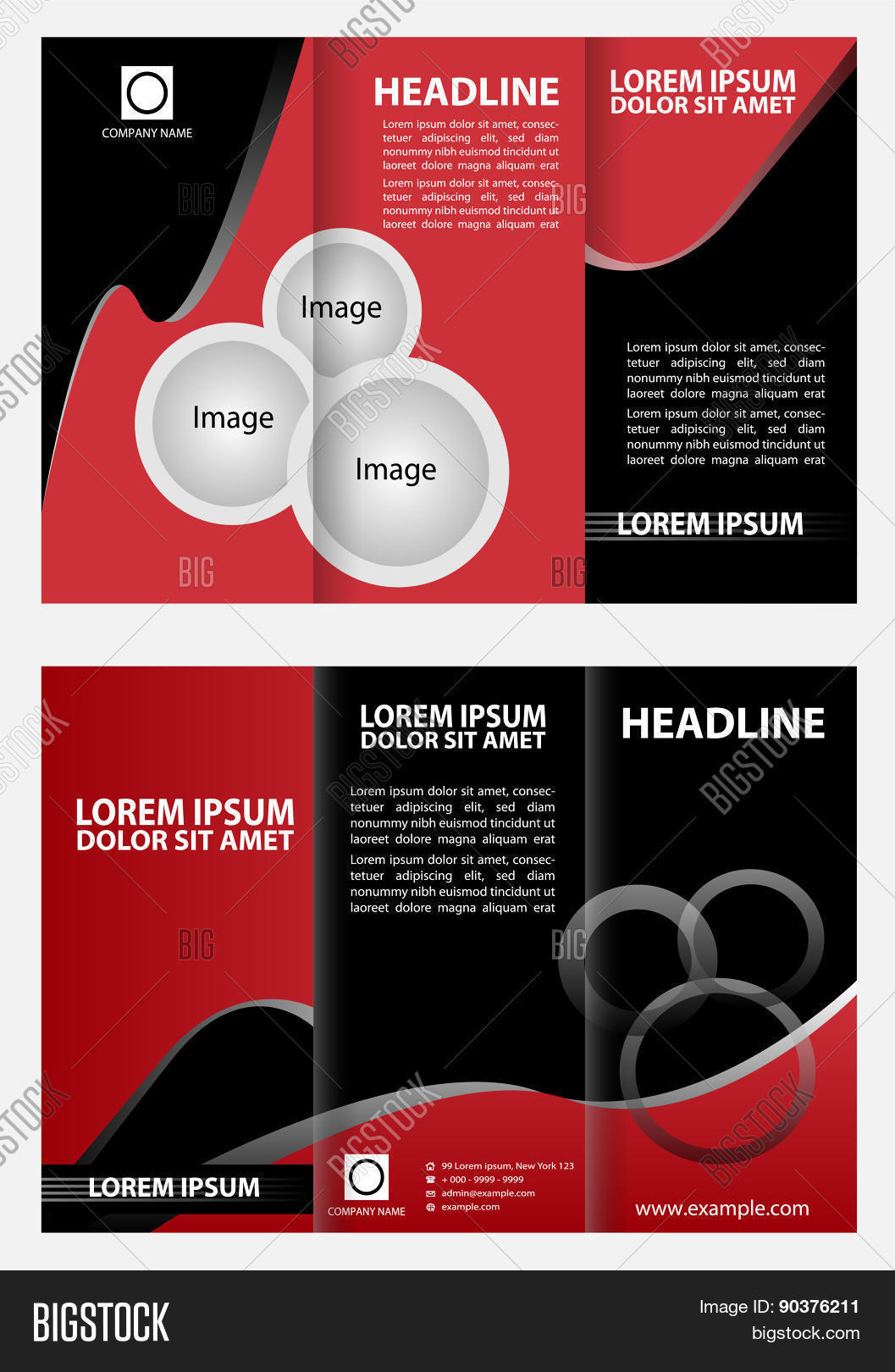 Modern Tri-fold Vector & Photo (Free Trial) | Bigstock