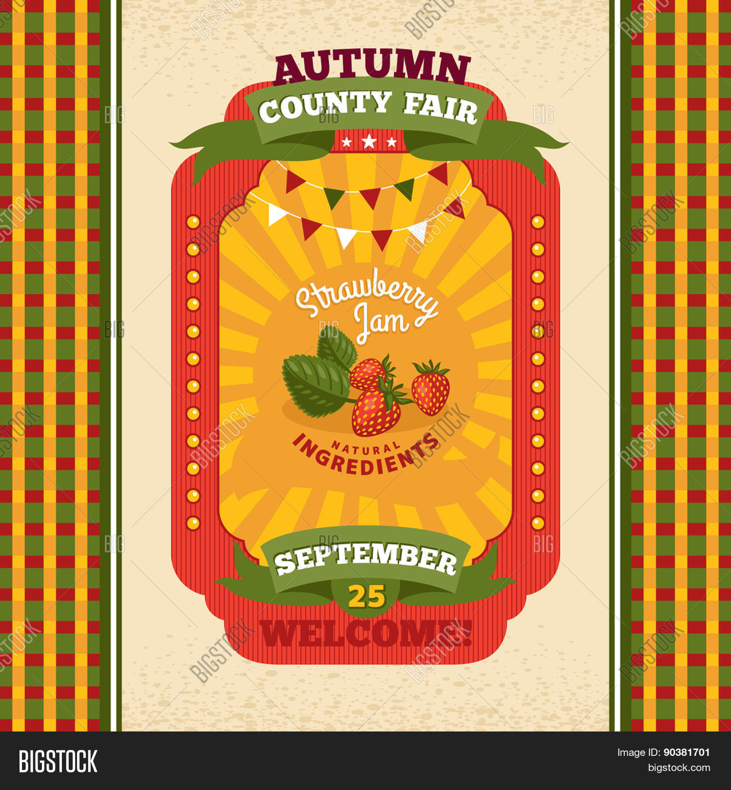 County Fair Vintage Vector & Photo (Free Trial) | Bigstock