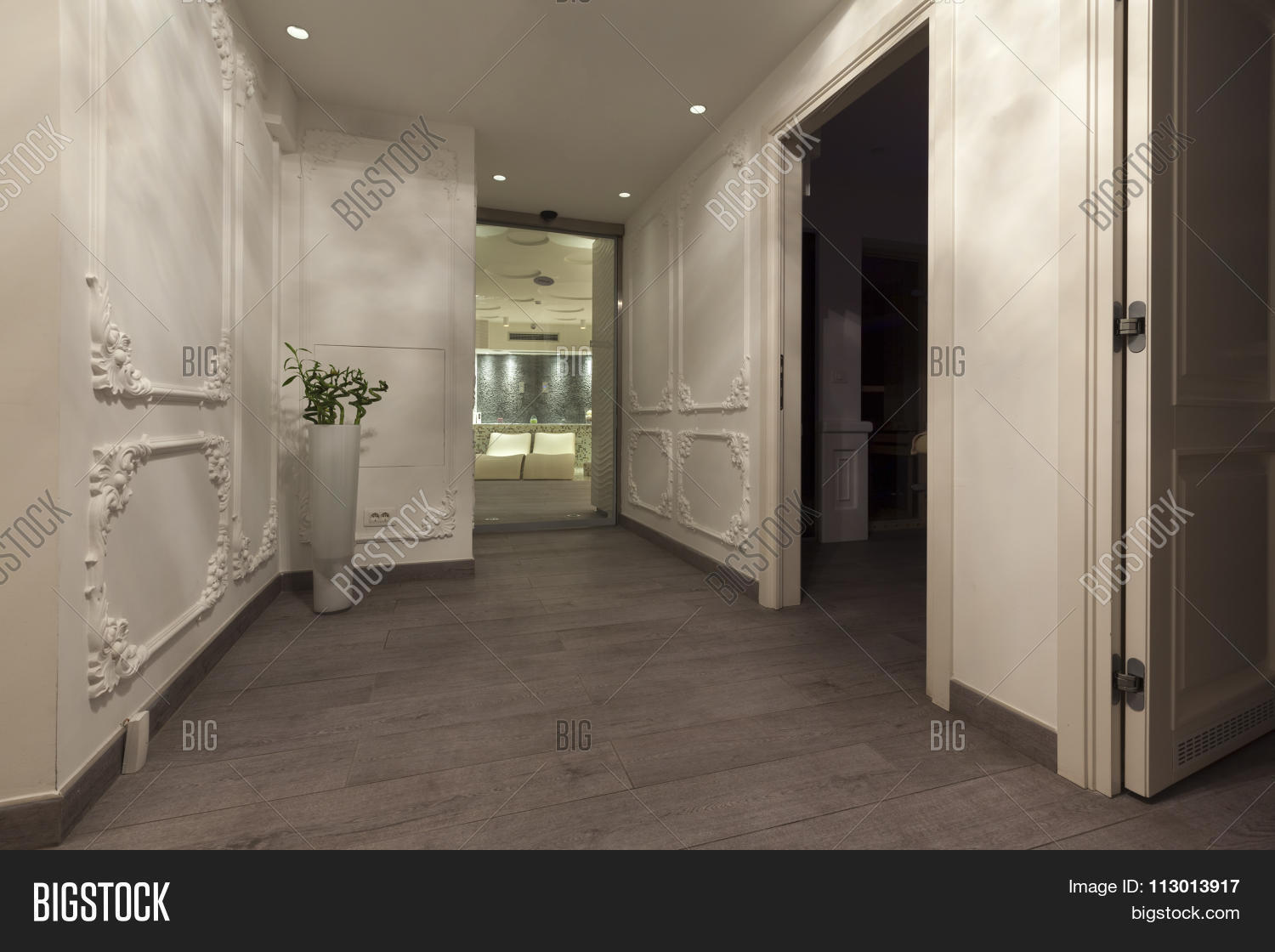 Hallway Spa Interior Image & Photo (Free Trial) | Bigstock