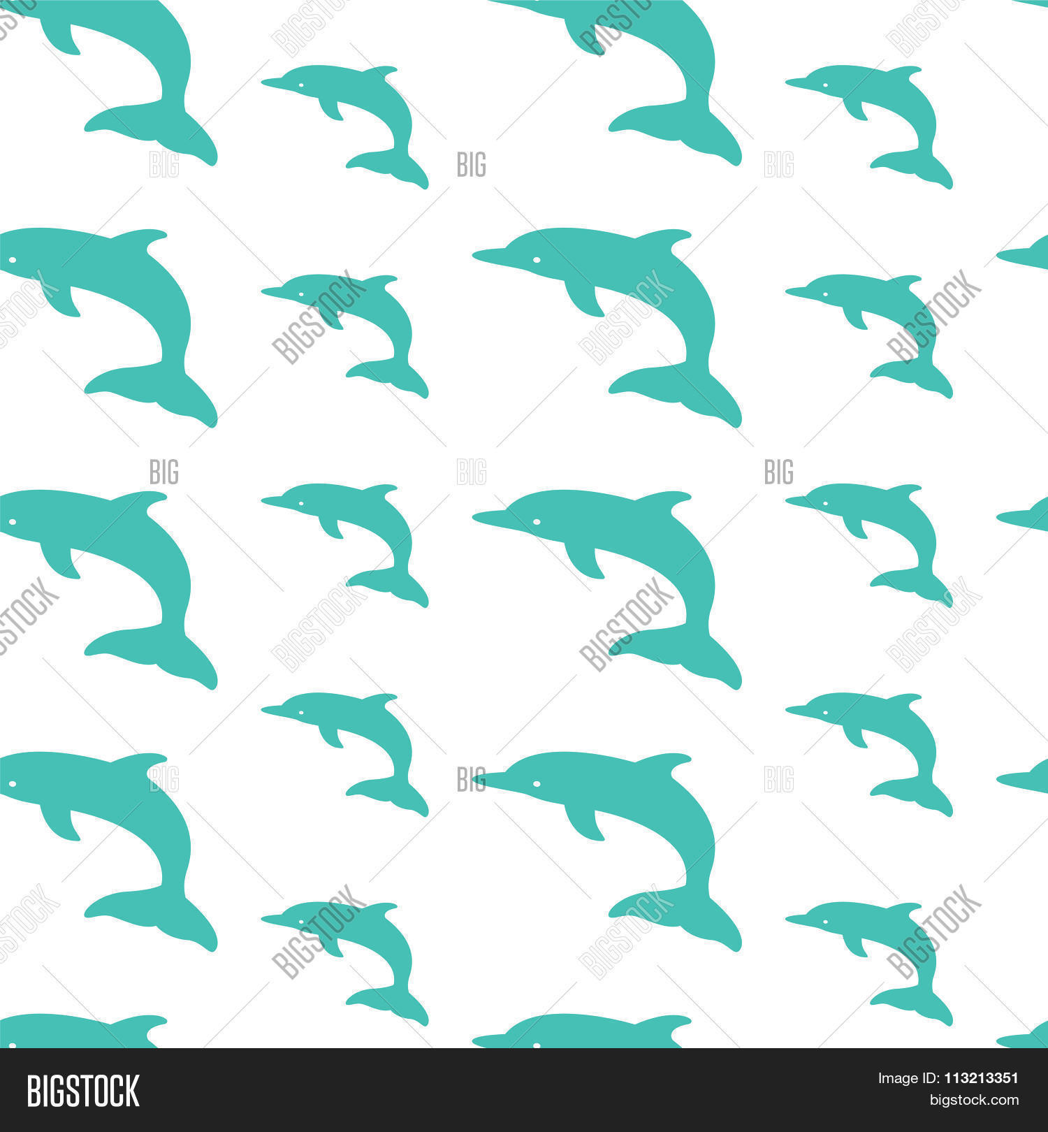 Dolphin Vector Art Vector & Photo (Free Trial) | Bigstock