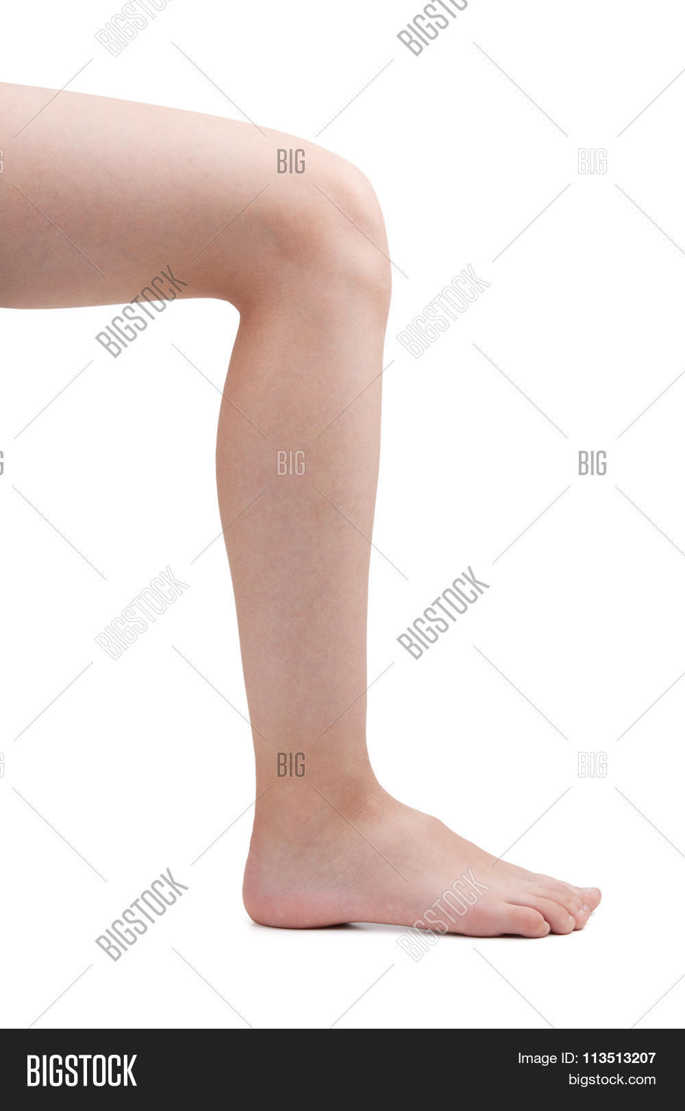 Leg Bent Knee Image & Photo (Free Trial) | Bigstock