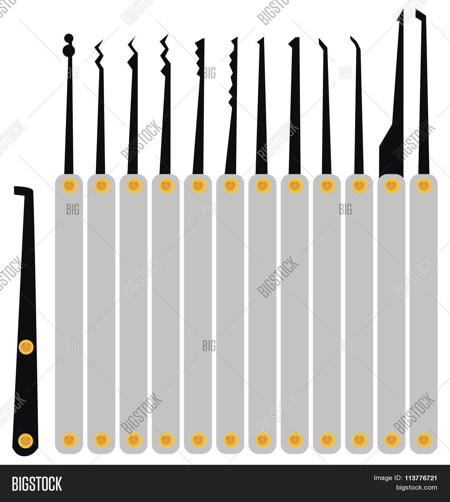 Set Master Keys Vector & Photo (Free Trial) | Bigstock