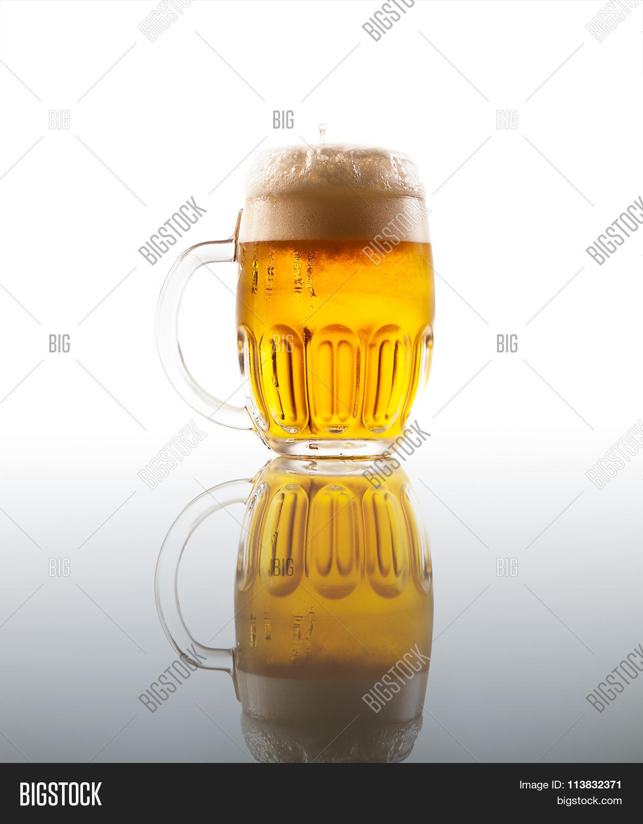 Full Glass Beer Foam Image & Photo (Free Trial) | Bigstock