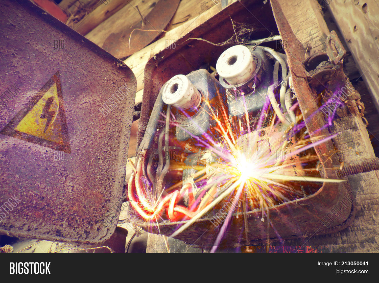 Old Electric Power Image & Photo (Free Trial) | Bigstock