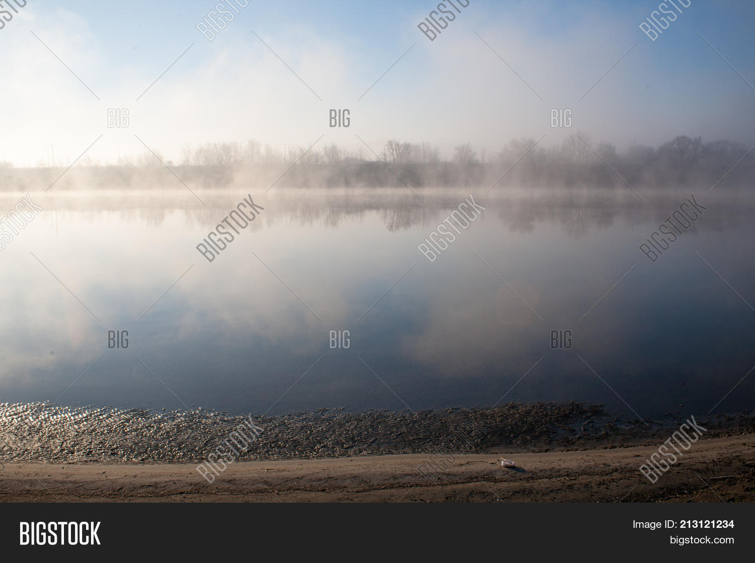 Morning On River Early Image & Photo (Free Trial) | Bigstock