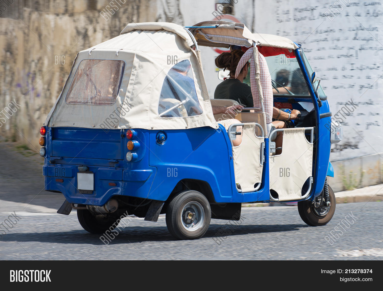 Auto Rickshaw Riding Image & Photo (Free Trial) | Bigstock