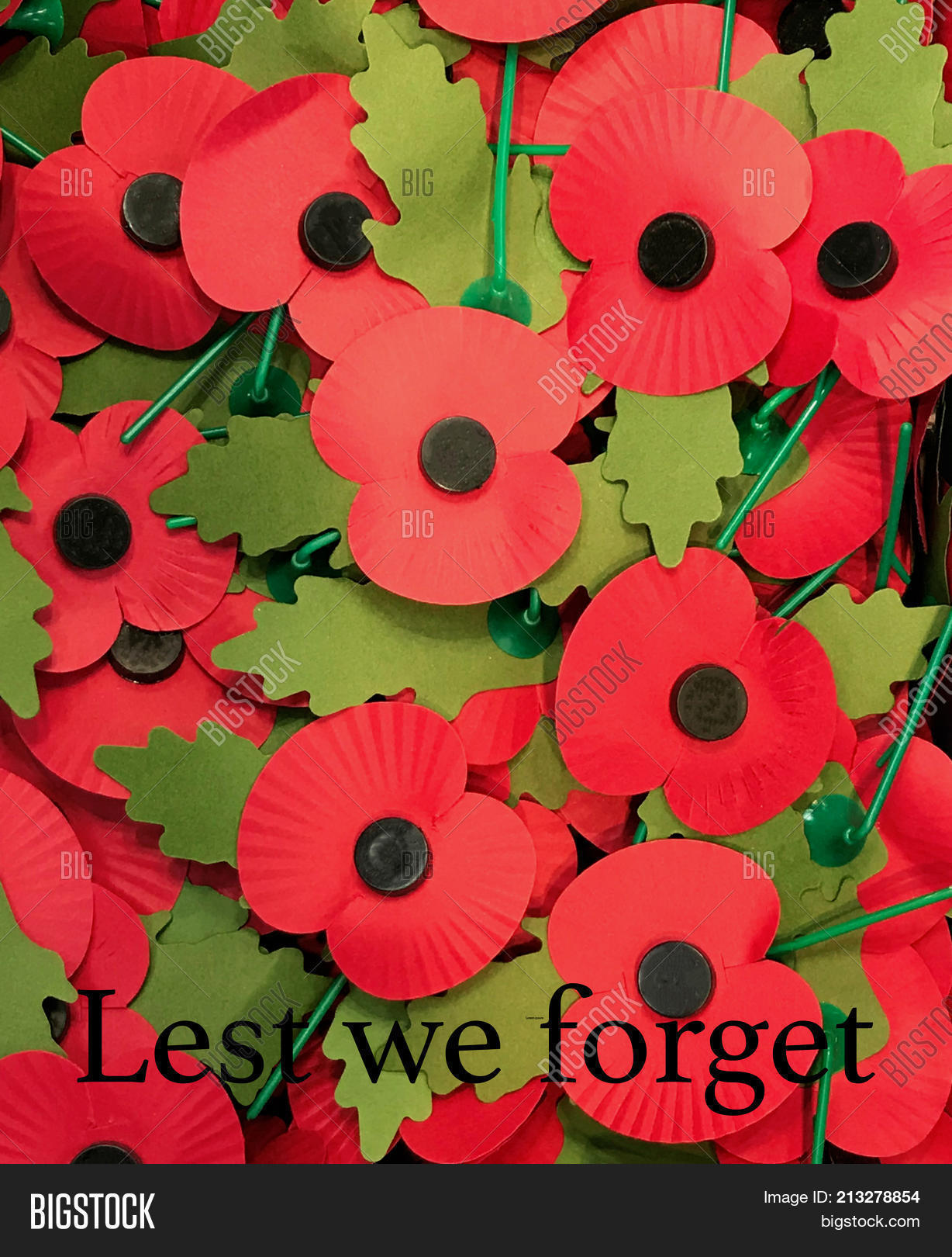 Red Paper Poppies Image & Photo (Free Trial) | Bigstock