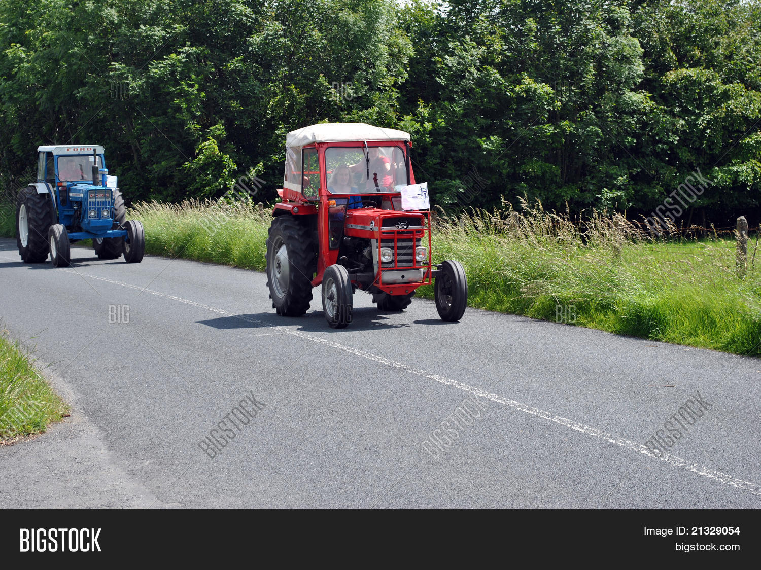 Hillbilly Tractor Run Image & Photo (Free Trial) | Bigstock