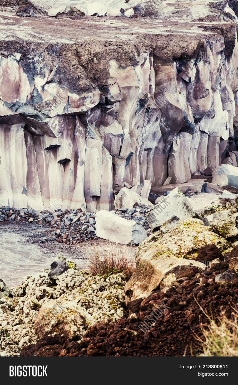 Mountain Lava. Layered Image & Photo (Free Trial) | Bigstock