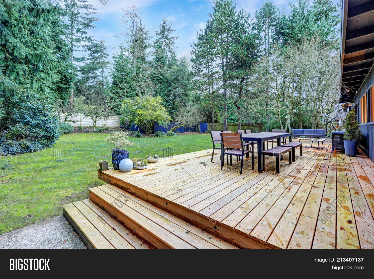 View Large Back Deck Image & Photo (Free Trial) | Bigstock