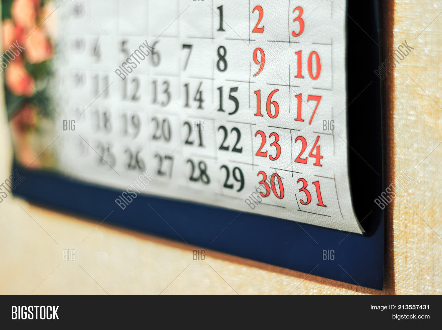 Calendar Dates Month Image & Photo (Free Trial) | Bigstock