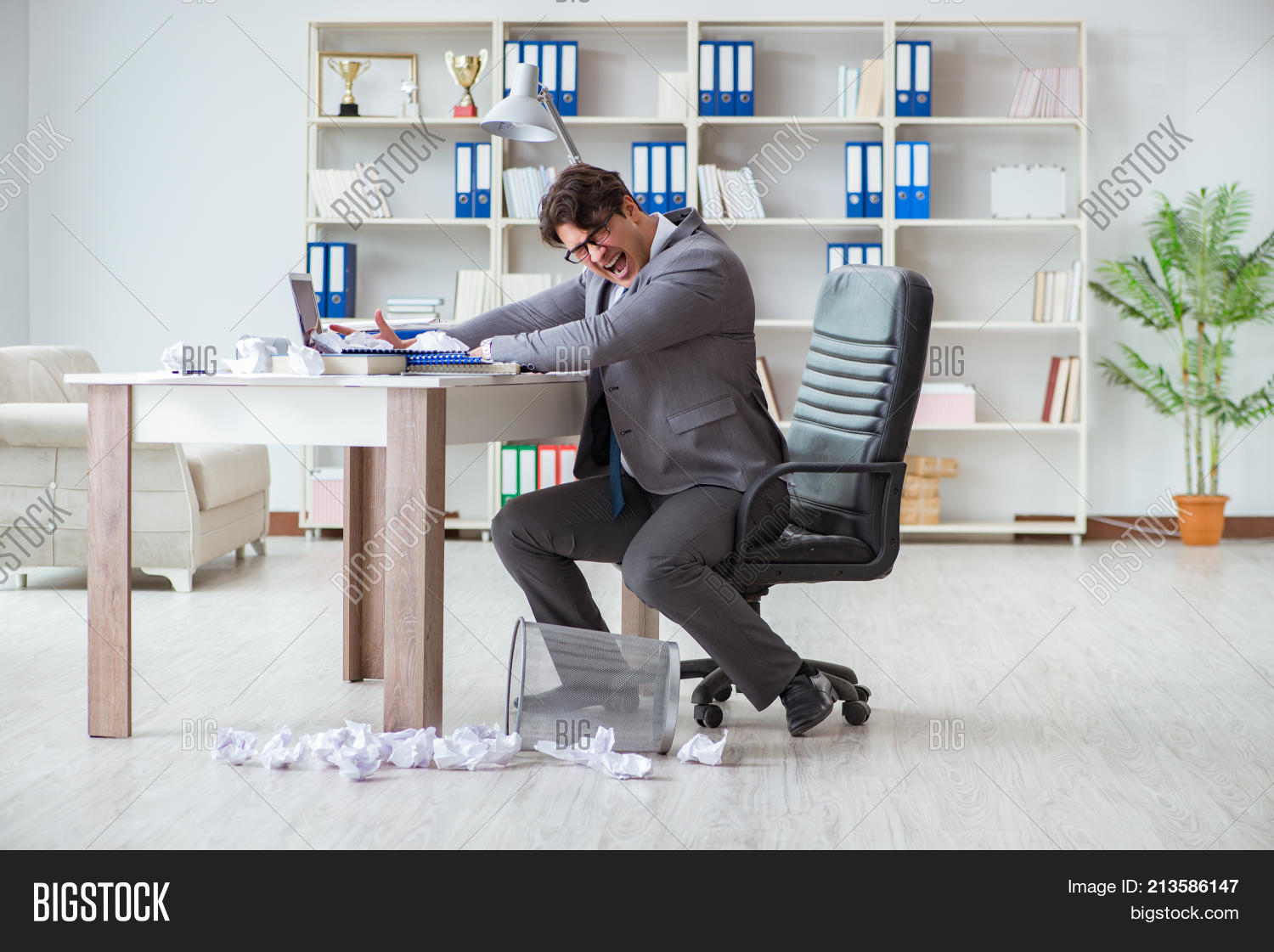 Angry Businessman Image & Photo (Free Trial) | Bigstock