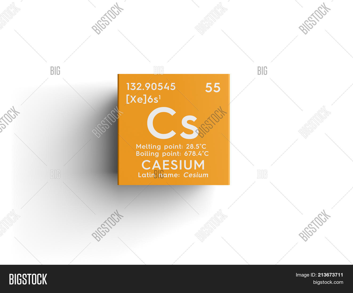 Caesium. Cesium. Image & Photo (Free Trial) | Bigstock