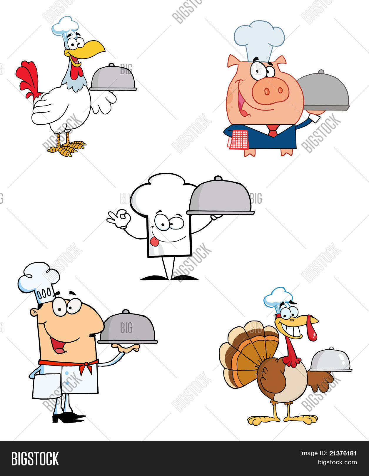 Different Chef Cartoon Image & Photo (Free Trial) | Bigstock