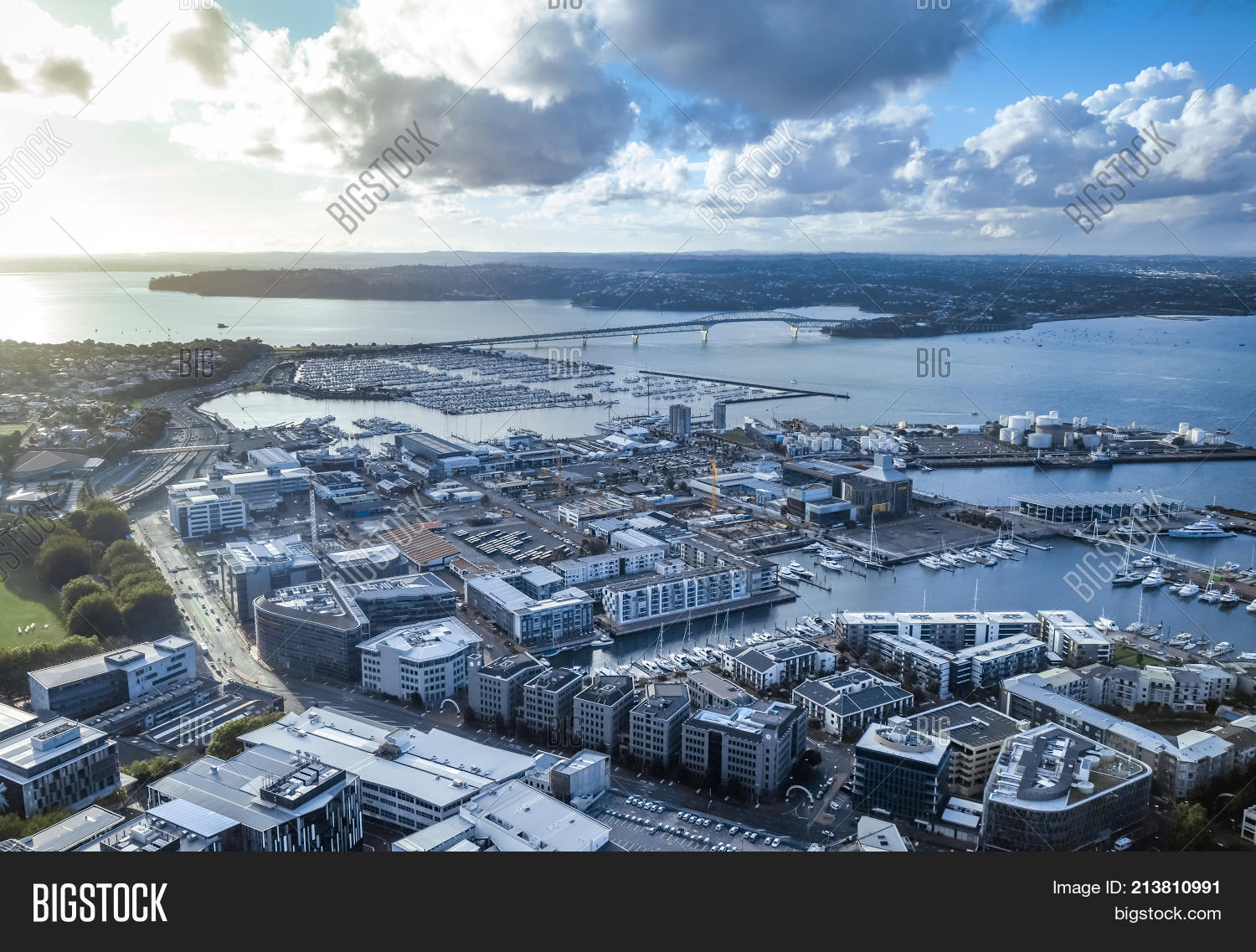 Auckland Aerial View, Image & Photo (Free Trial) | Bigstock