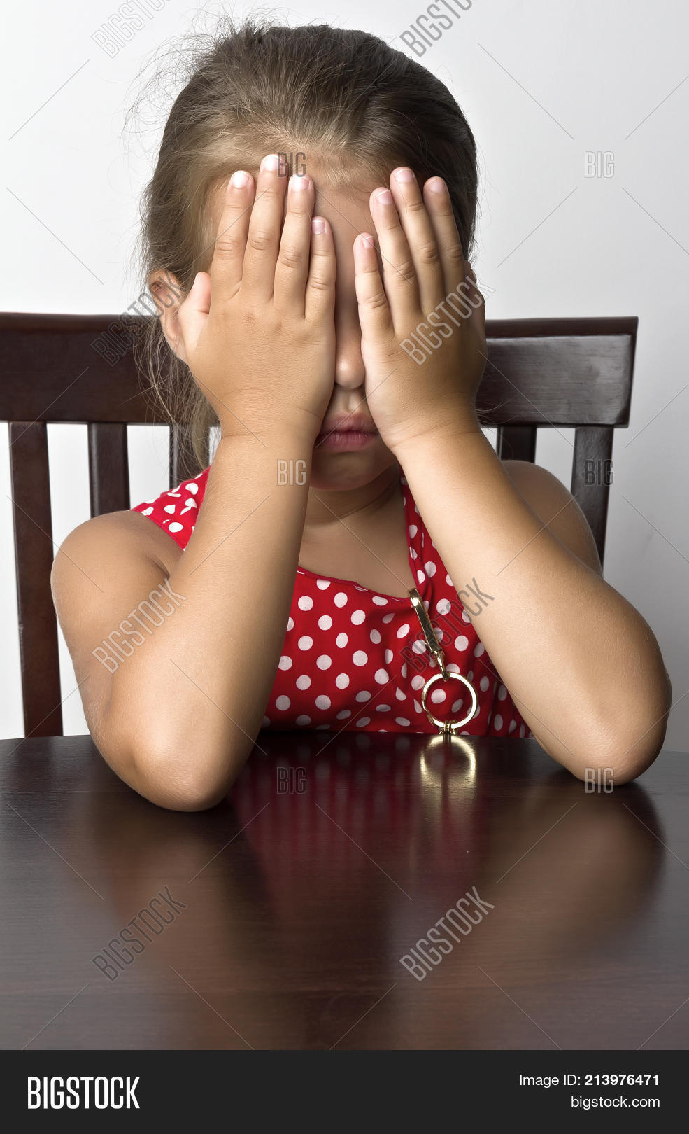 Little Girl Covered Image & Photo (Free Trial) | Bigstock