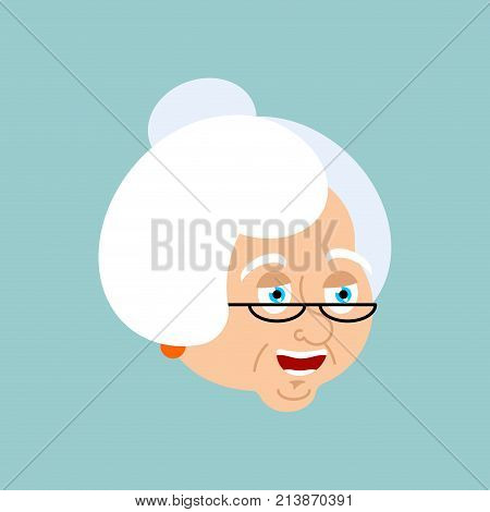 Grandmother Happy Vector & Photo (Free Trial) | Bigstock