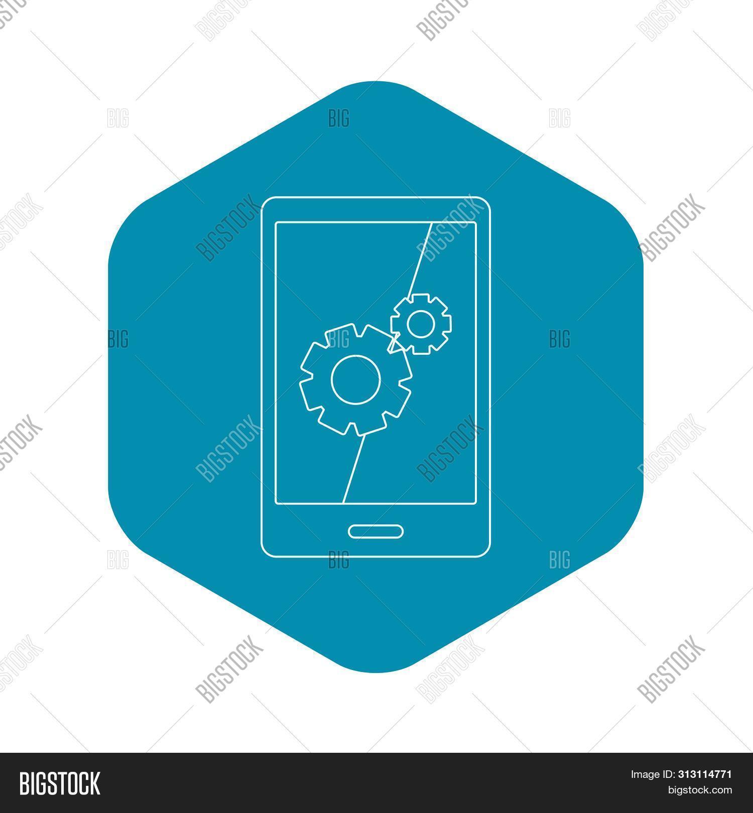 Working Phone Icon. Image & Photo (Free Trial) | Bigstock