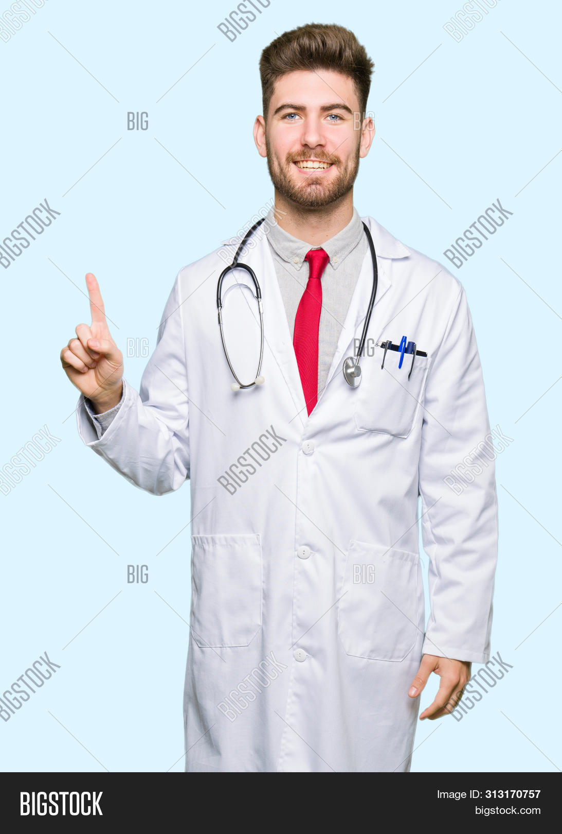 Young Handsome Doctor Image & Photo (Free Trial) | Bigstock
