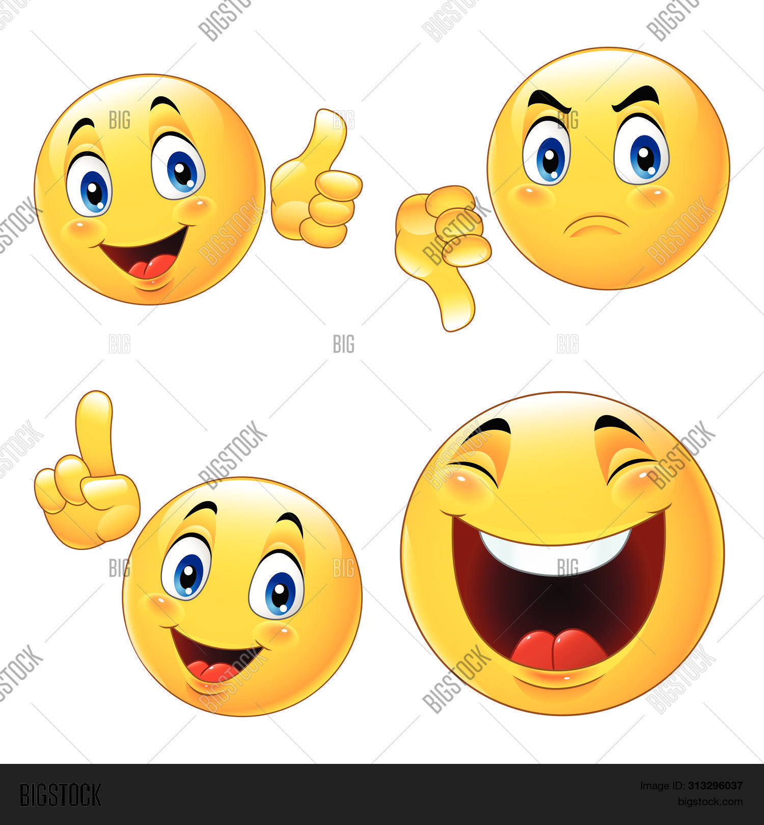 Cartoon Smiley Vector & Photo (Free Trial) | Bigstock