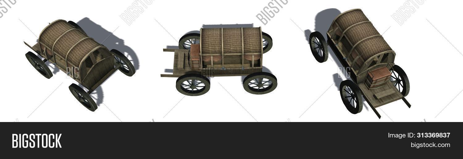 Set Old Cart Shadow On Image & Photo (Free Trial) | Bigstock