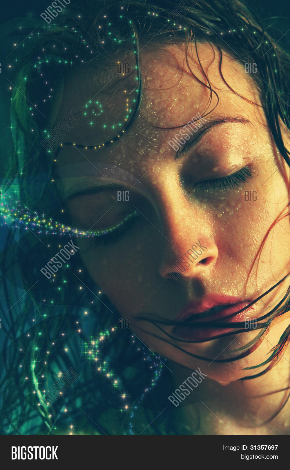Portrait Water Nymph Image & Photo (Free Trial) | Bigstock