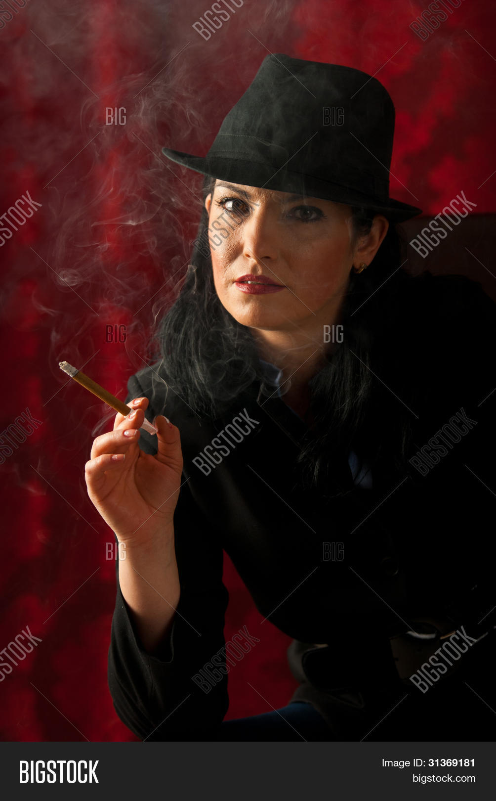 Retro Woman Nightlife Image & Photo (Free Trial) | Bigstock