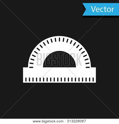 White Protractor Grid Vector & Photo (Free Trial) | Bigstock