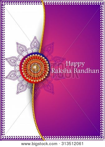 Rakhi Background Vector & Photo (Free Trial) | Bigstock