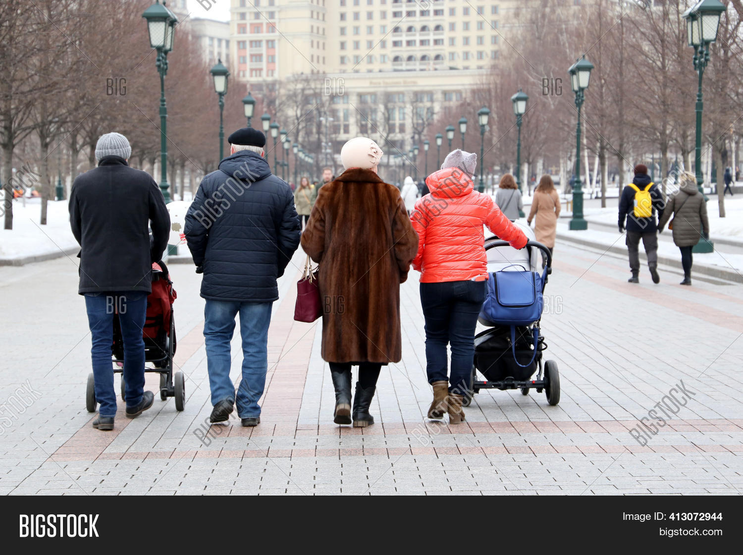 Family Baby Prams Image & Photo (Free Trial) | Bigstock