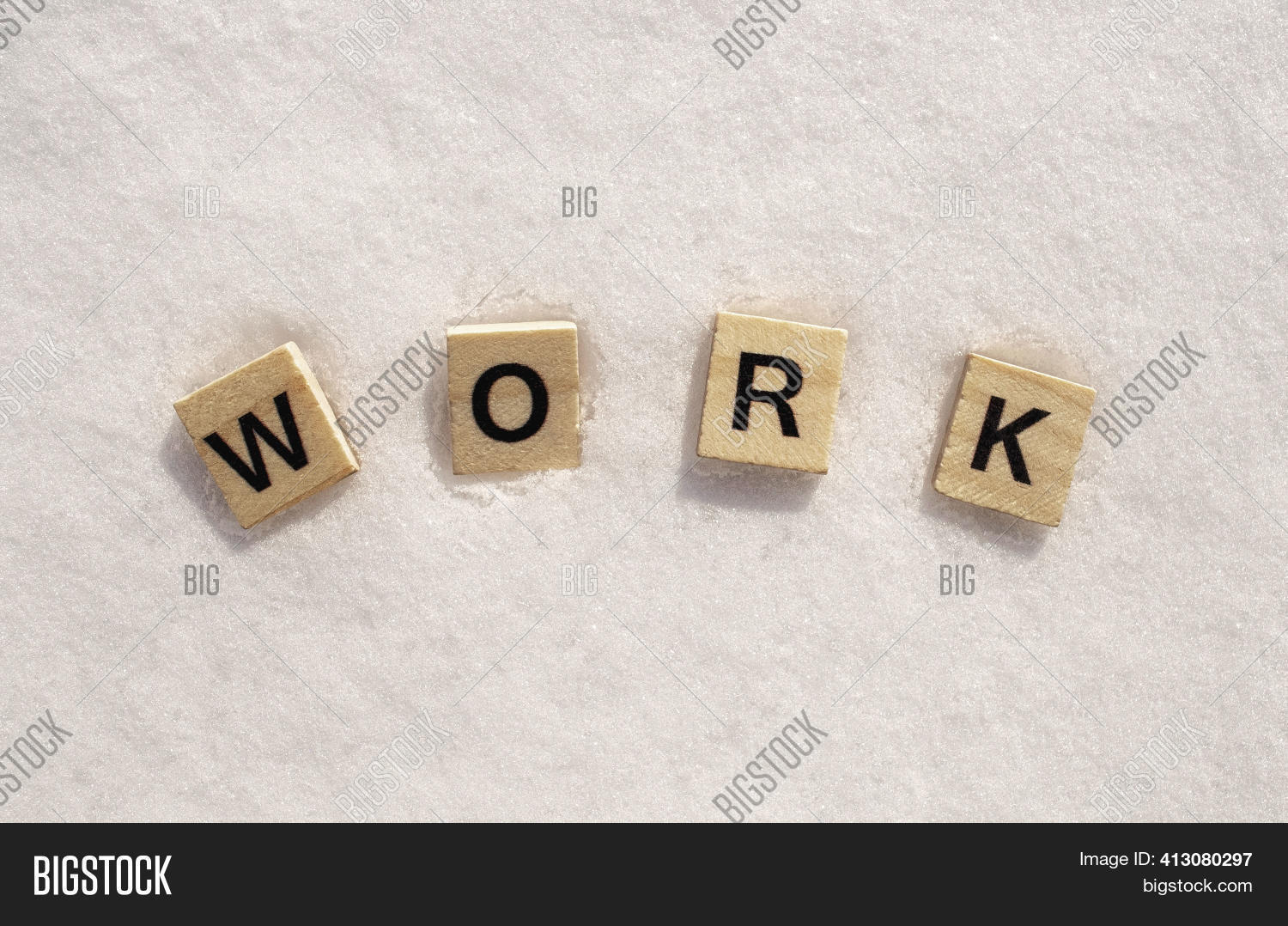 Work Word On White Image & Photo (Free Trial) | Bigstock