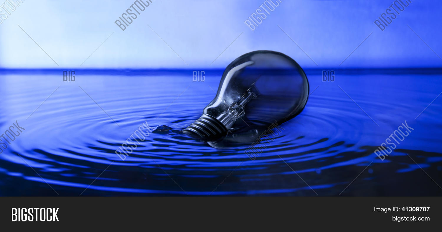 Light Bulb Floating On Image & Photo (Free Trial) | Bigstock