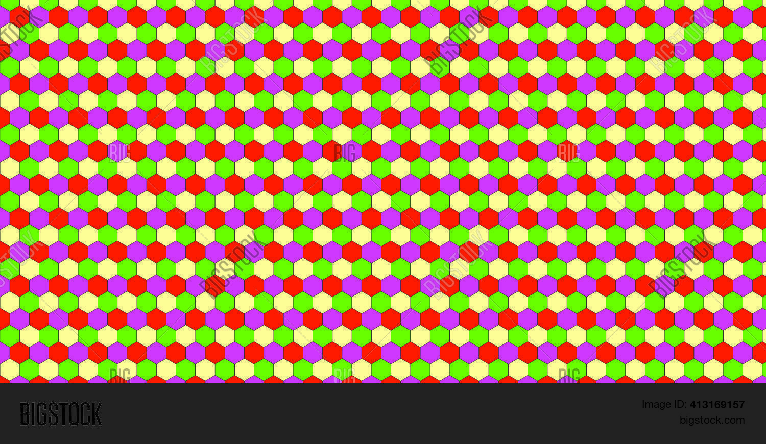 Hexagon Grid Vector & Photo (Free Trial) | Bigstock