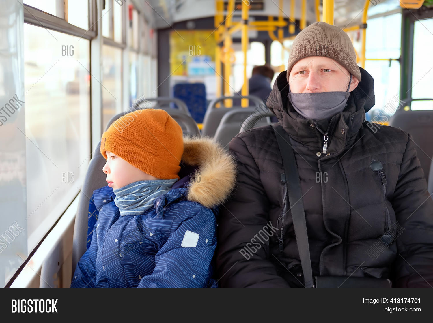 Man Boy Bus Wearing Image & Photo (Free Trial) | Bigstock