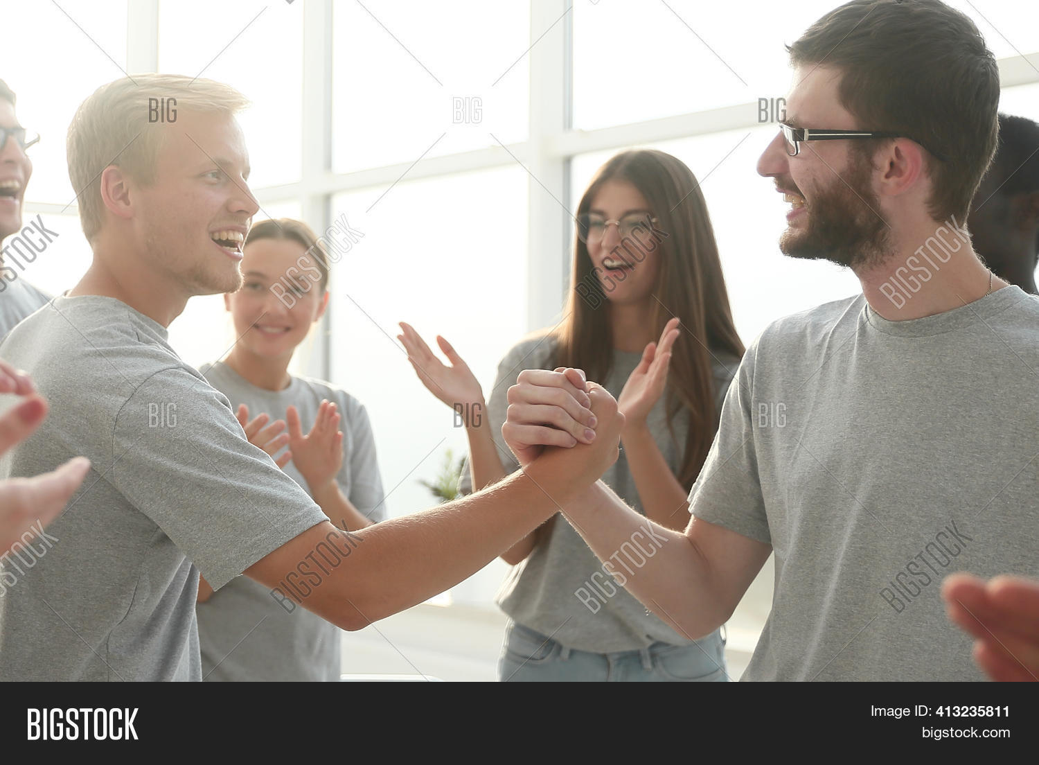 Two Leaders Standing Image & Photo (Free Trial) | Bigstock