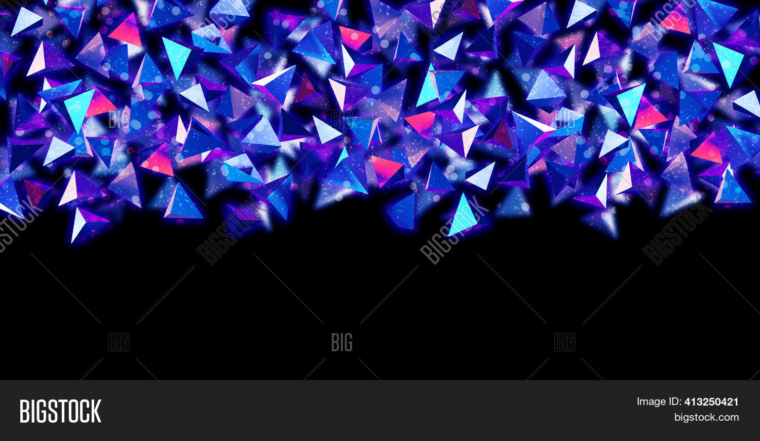 Neon Color Triangle Image & Photo (Free Trial) | Bigstock