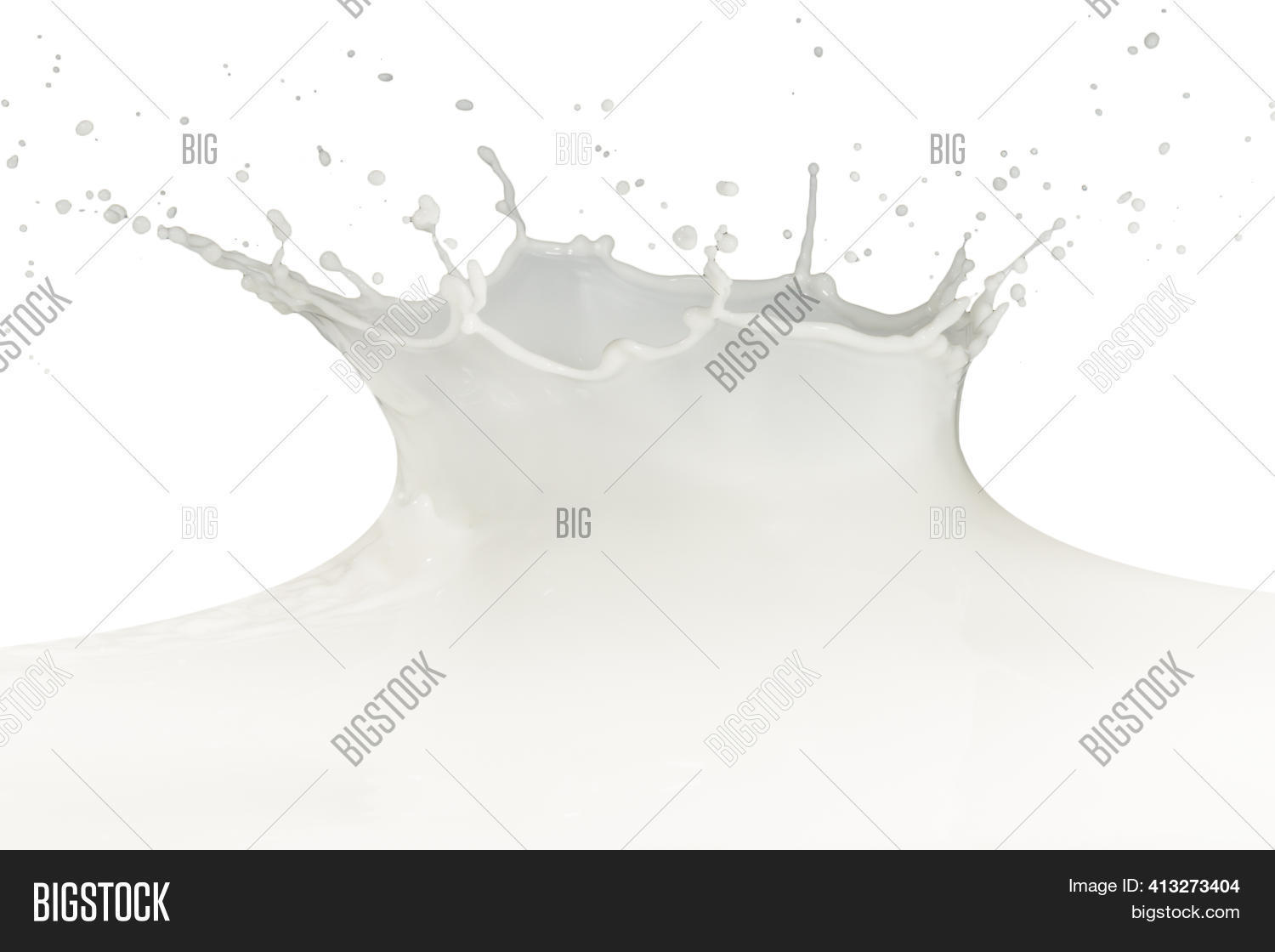 Splashing Milk Image & Photo (Free Trial) | Bigstock