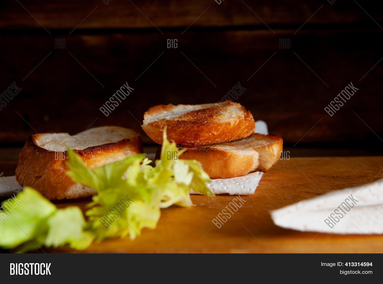 Toasted White Bread Image & Photo (Free Trial) | Bigstock